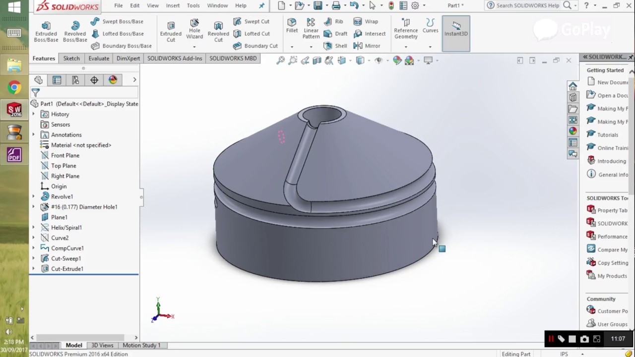Composite Curve And Projected Curve solidworks Basics Part 9 YouTube composite-curve-and-projected-curve-solidworks-basics-part-9-youtube
