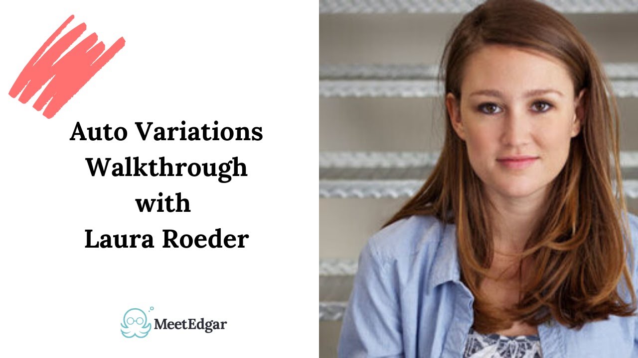 Auto-Variations Walk Through with Laura Roeder - YouTube
