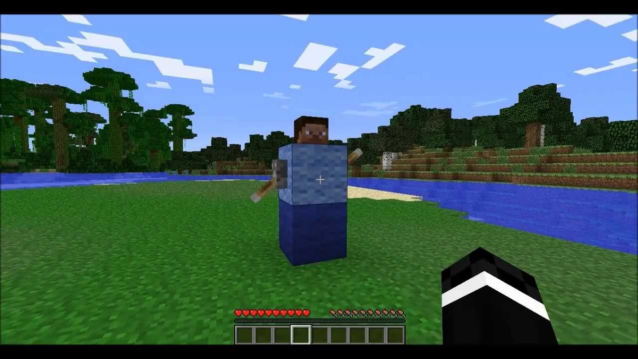 How to make Steve - Minecraft Tutorial - YouTube