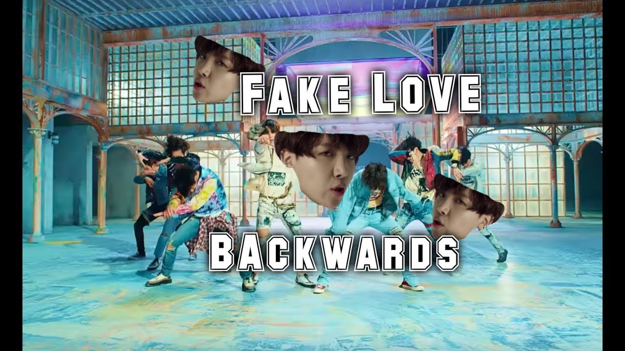 BTS Fake Love Backwards AKA Looking - YouTube