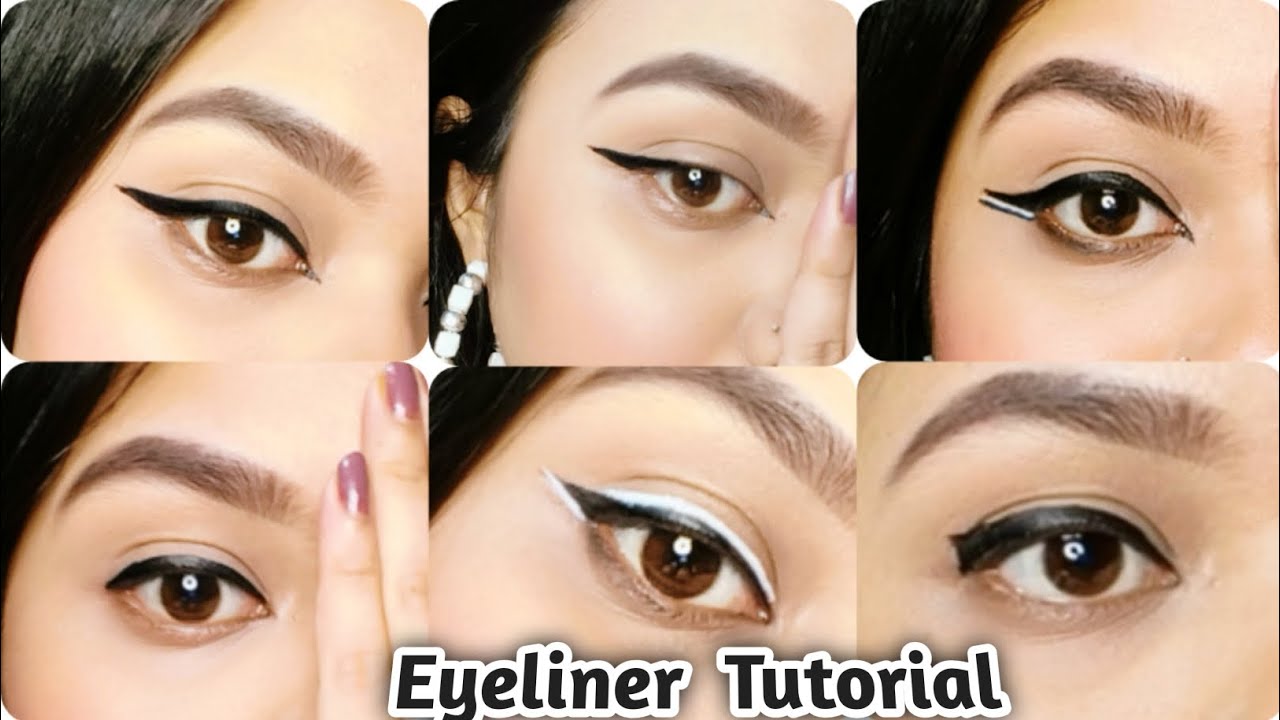 6 Eyeliner Tutorial Video ll How To Draw Eyeliner Properly 👁️ll 2023 ...