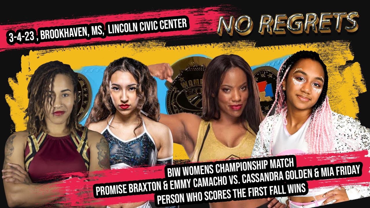 Mia Friday & Cassandra Golden vs Emmy Camacho & Promise Braxton | 3.4. ...