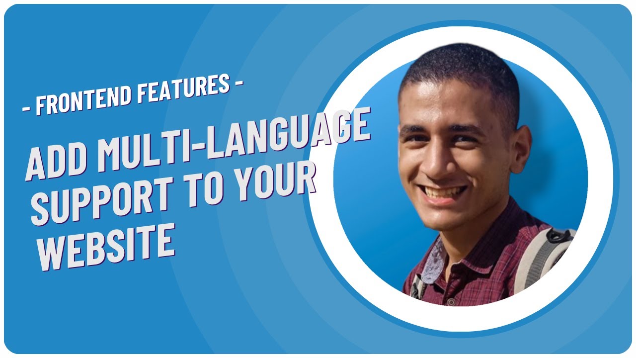 06 - add multi-language support to your website - YouTube