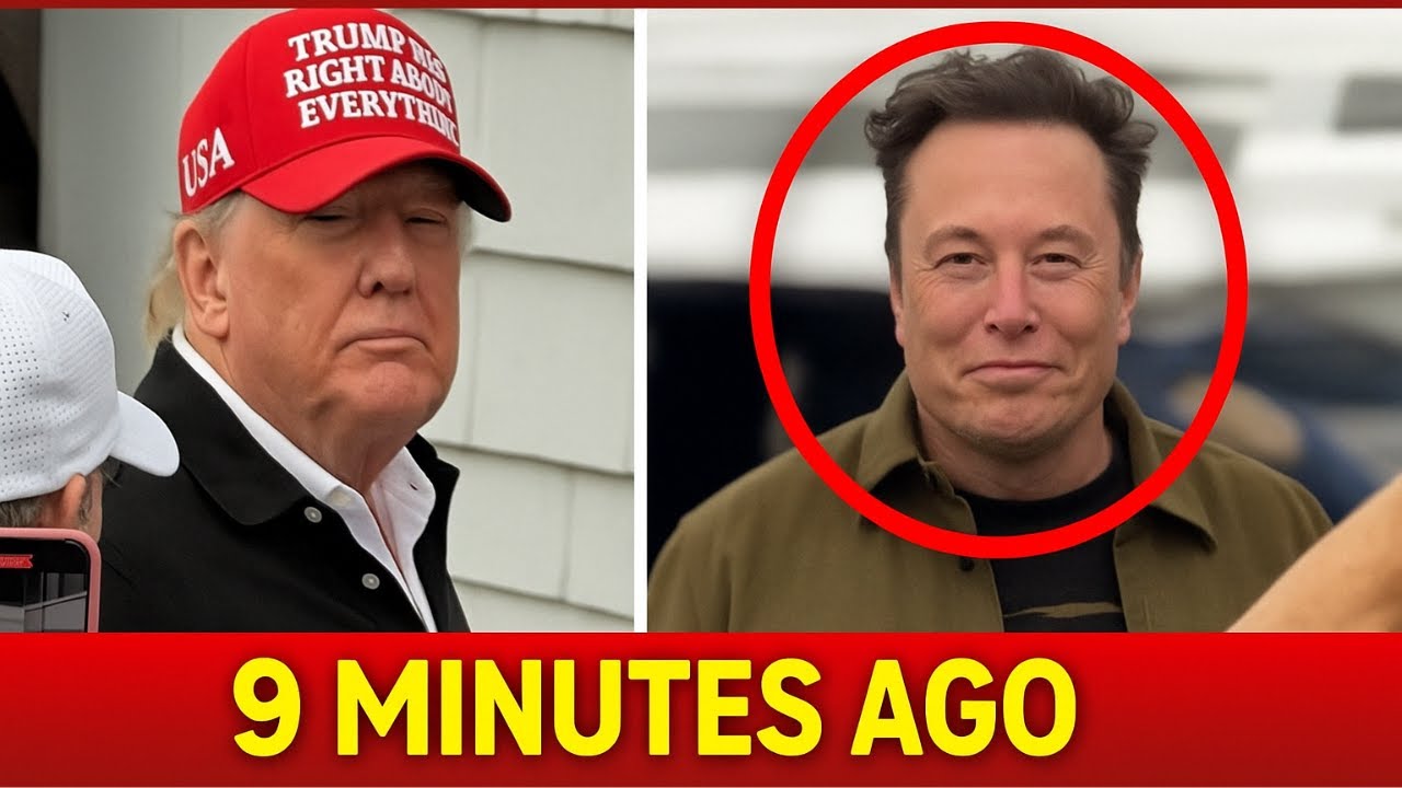 Trump Spotted with Close Friend Elon Musk at His DC Golf Club - YouTube