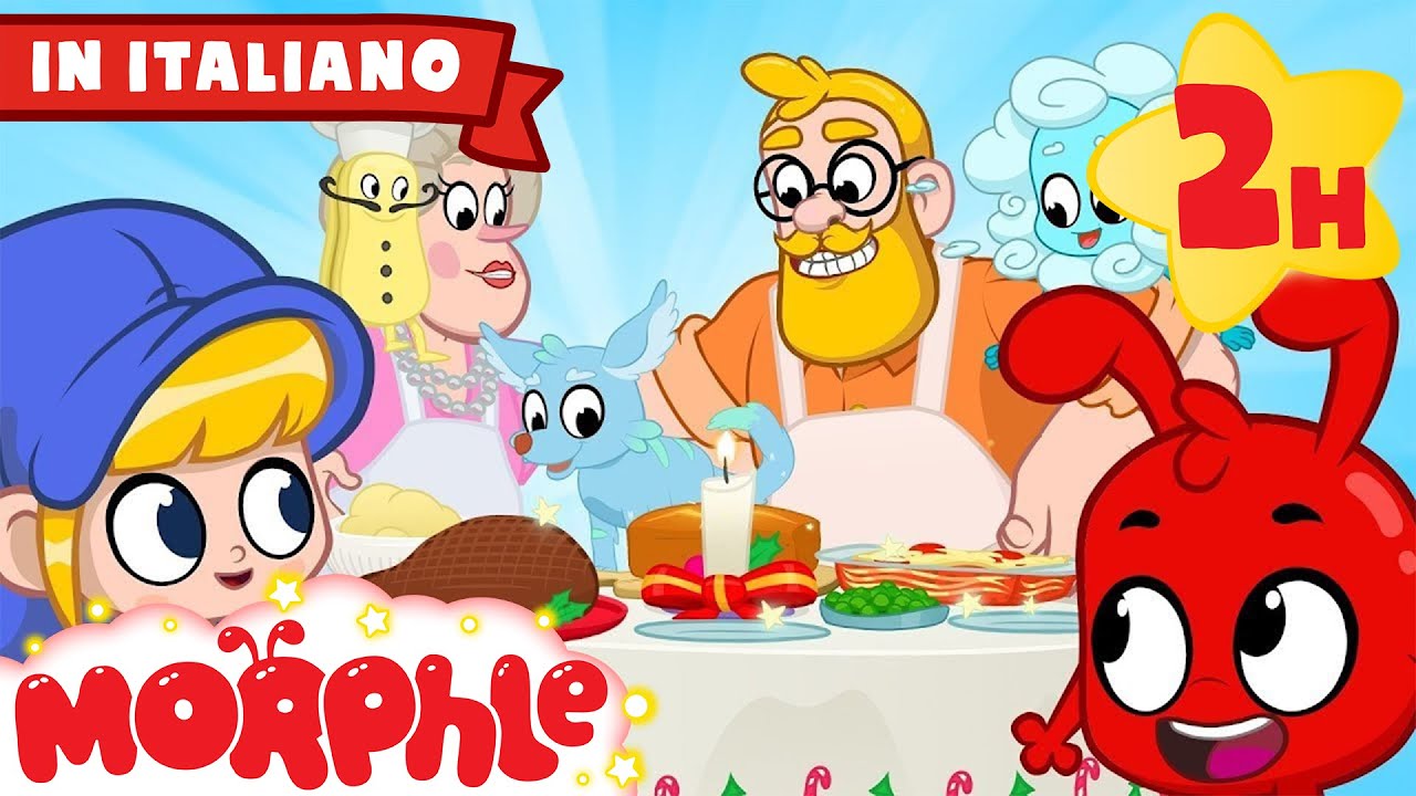 Cena di Natale | Cartoni Animati per Bambini | Morphle in Italiano ...