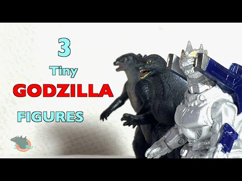 Tiny Godzilla Figures Review