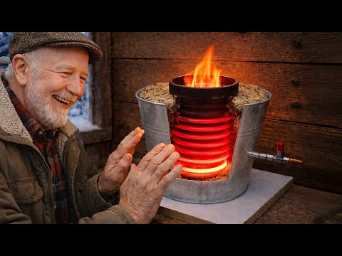 Kış Boyunca ÜCRETSİZ Isıtma😱!! Milyonlarca insan bu sırrı bilmiyor! Gaz Yok, Elektrik Yok