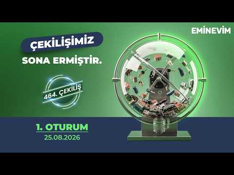Eminevim 464. Çekilişi 25 Ağustos Tarihli Canlı Yayını - 1. Oturum