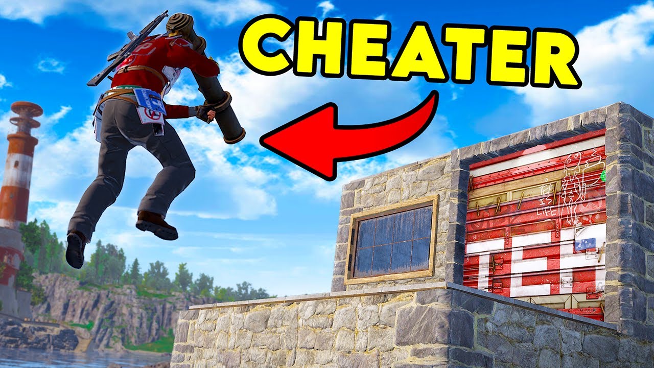 i played Rust with a hacker... (on accident) - YouTube