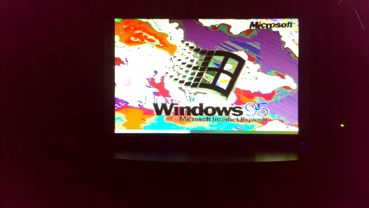 Windows 95 virus /malware. Stitches - YouTube
