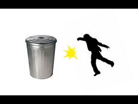 Trash can fail! - YouTube