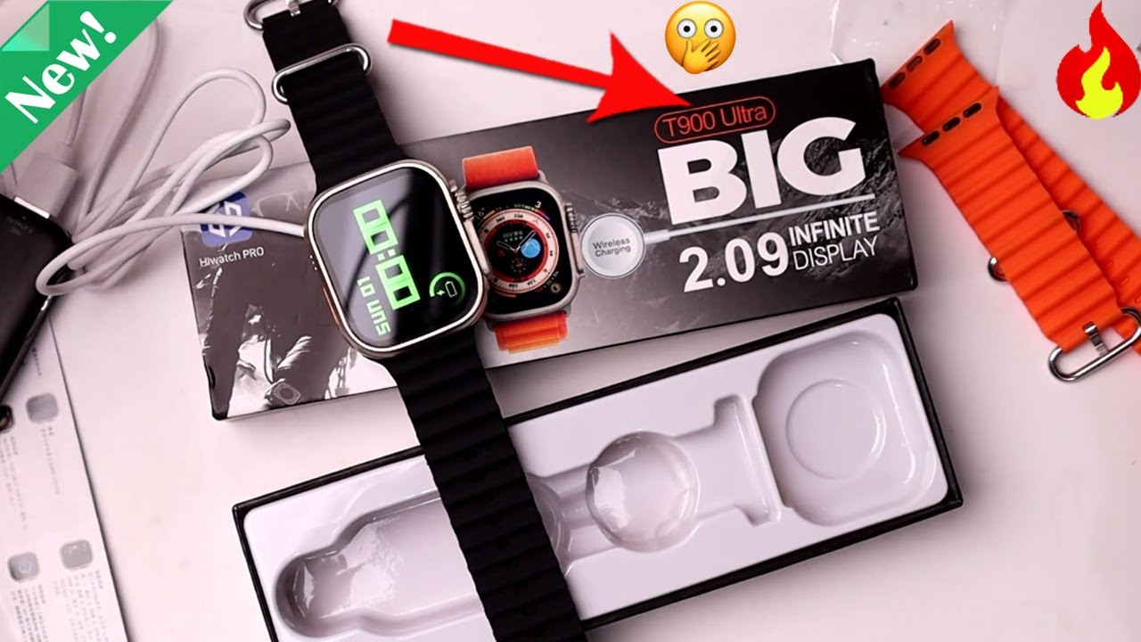 T900 Ultra Smart Watch Unboxing - YouTube