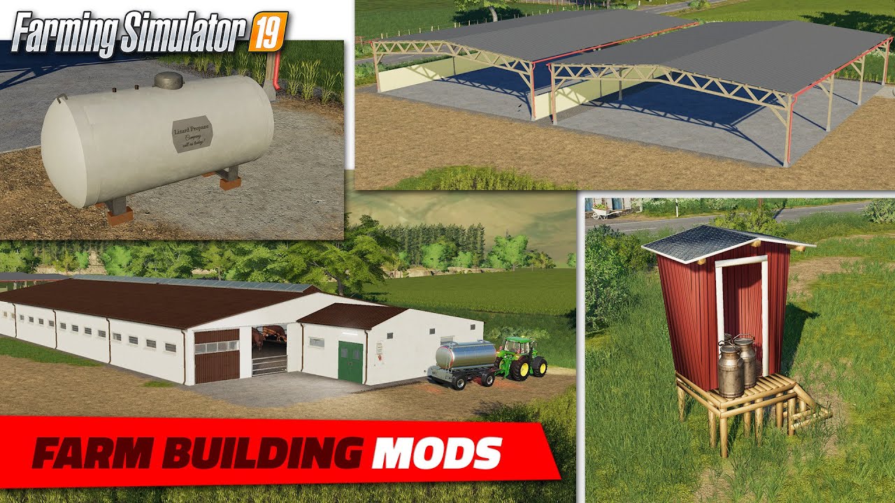 FS19 | New Farm Building Mods (2020-09-14) - review - YouTube