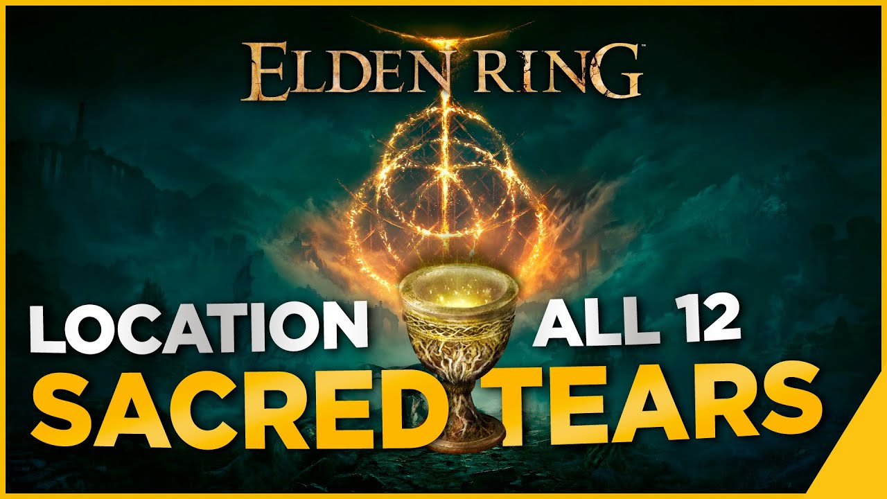 Where to Find All 12 SACRED TEARS - ELDEN RING - YouTube