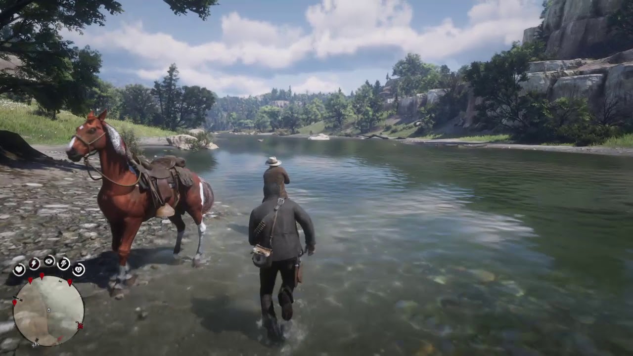Red Dead Redemption 2 - Horse Crash and ending the following conflict ...