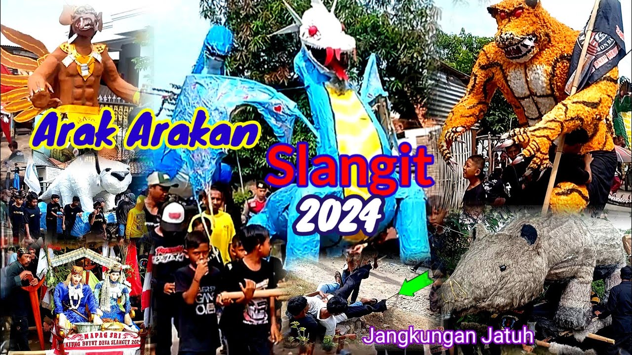 Arak Arakan Slangit 2024||Karnaval Mapag Sri Desa Slangit Klangenan ...