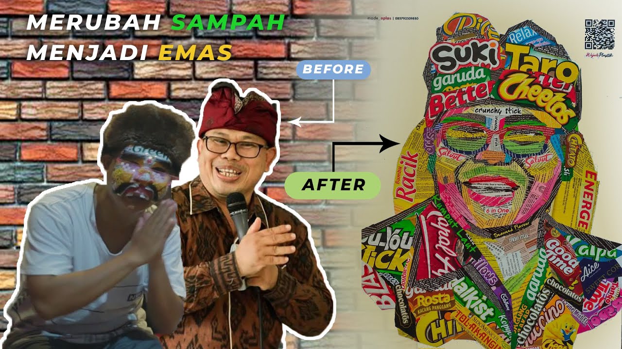 NGATIS : Gaya Made Oplas selamatkan bumi dari sampah plastik. - YouTube