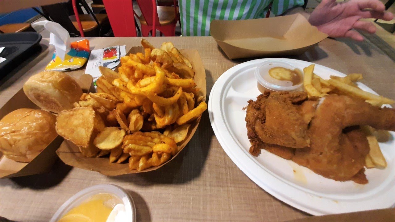 [ Let's EAT ] Mixed Chips & Fries , Crispy Fried Chicken - YouTube