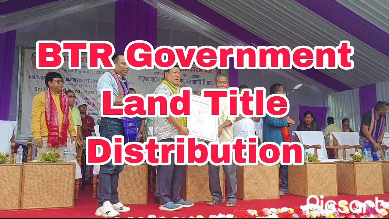 Land Title Distribution Ceremony. - YouTube