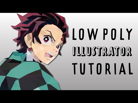 Low Poly Adobe Illustrator Tutorial - YouTube