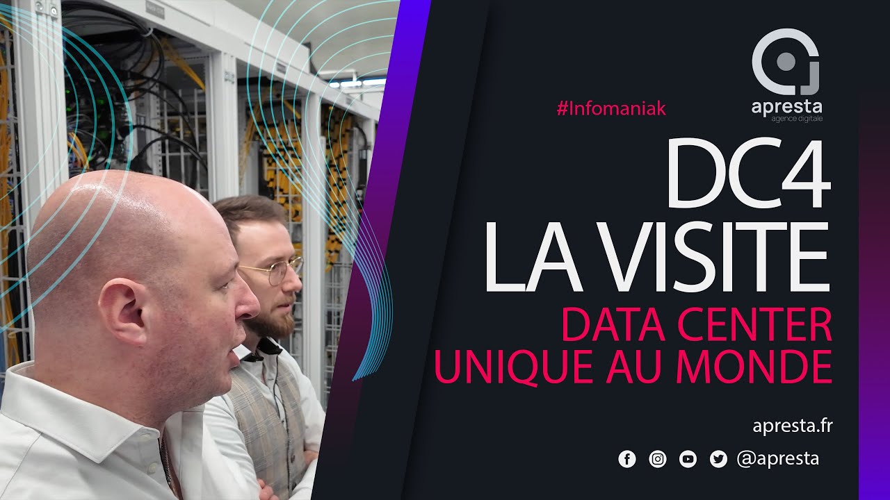 DC4 : Le data center écologique, unique au monde, par Infomaniak - YouTube
