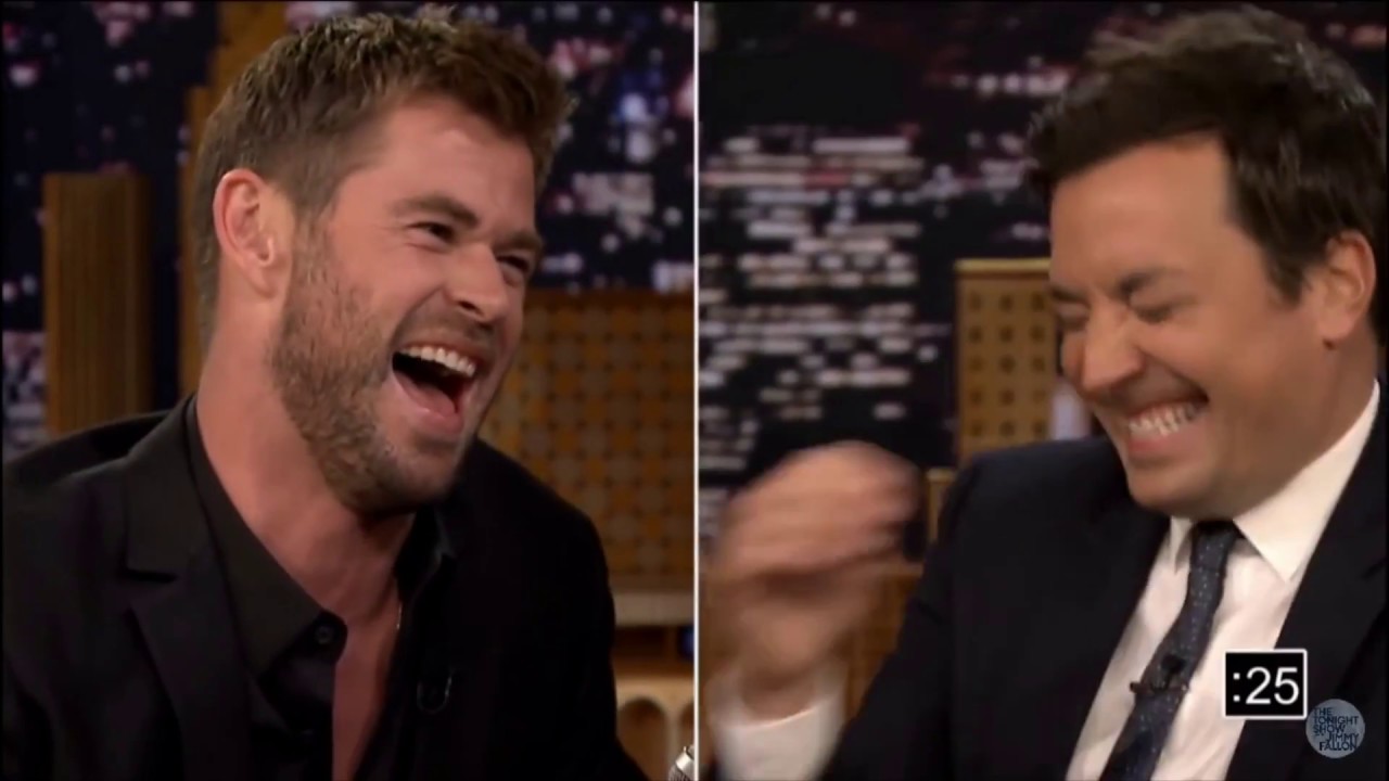 Chris Hemsworth Laugh Compilation - YouTube