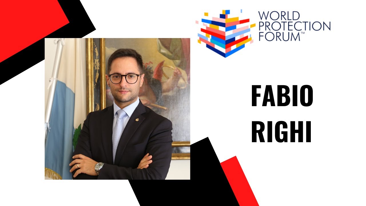 Fabio Righi alla 4° edizione del World Protection Forum Annual Summit ...