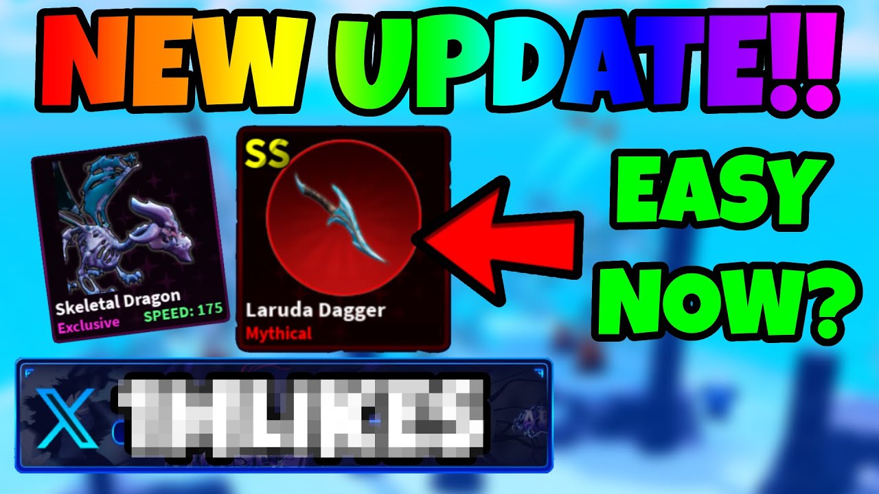 *NEW UPDATE* OP CODE, Laruda Daggers EASY NOW?? & Much More!! Arise Crossover Roblox - YouTube