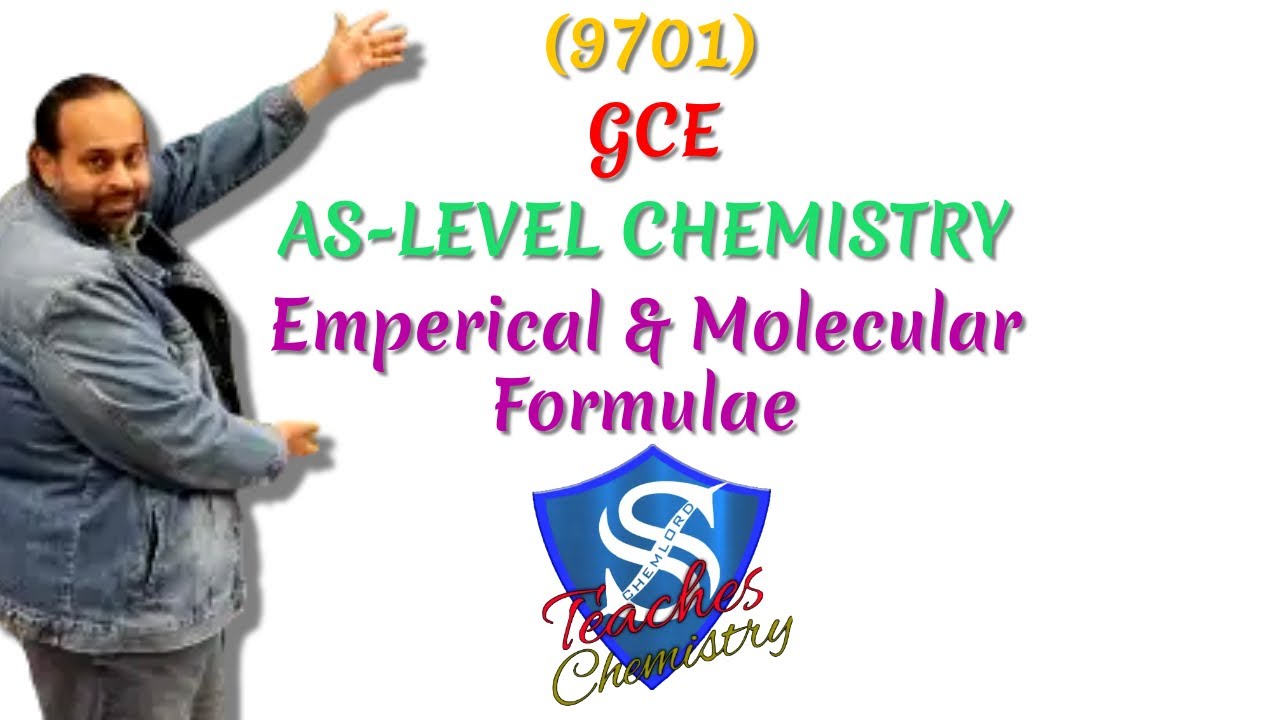 (GCE AS Chemistry) - 9701 - Emperical & Molecular Formulae - YouTube