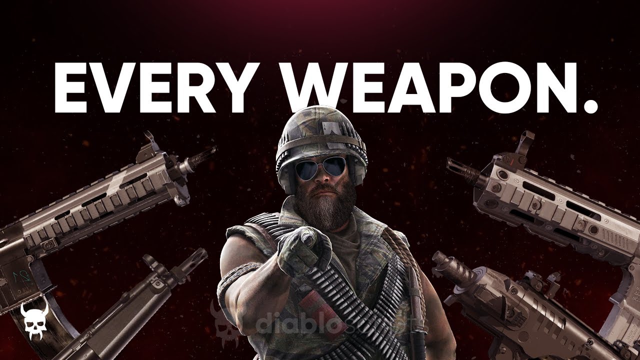 Rainbow Six Siege - Recoil/Macro Script Showcase with ALL Weapons ...