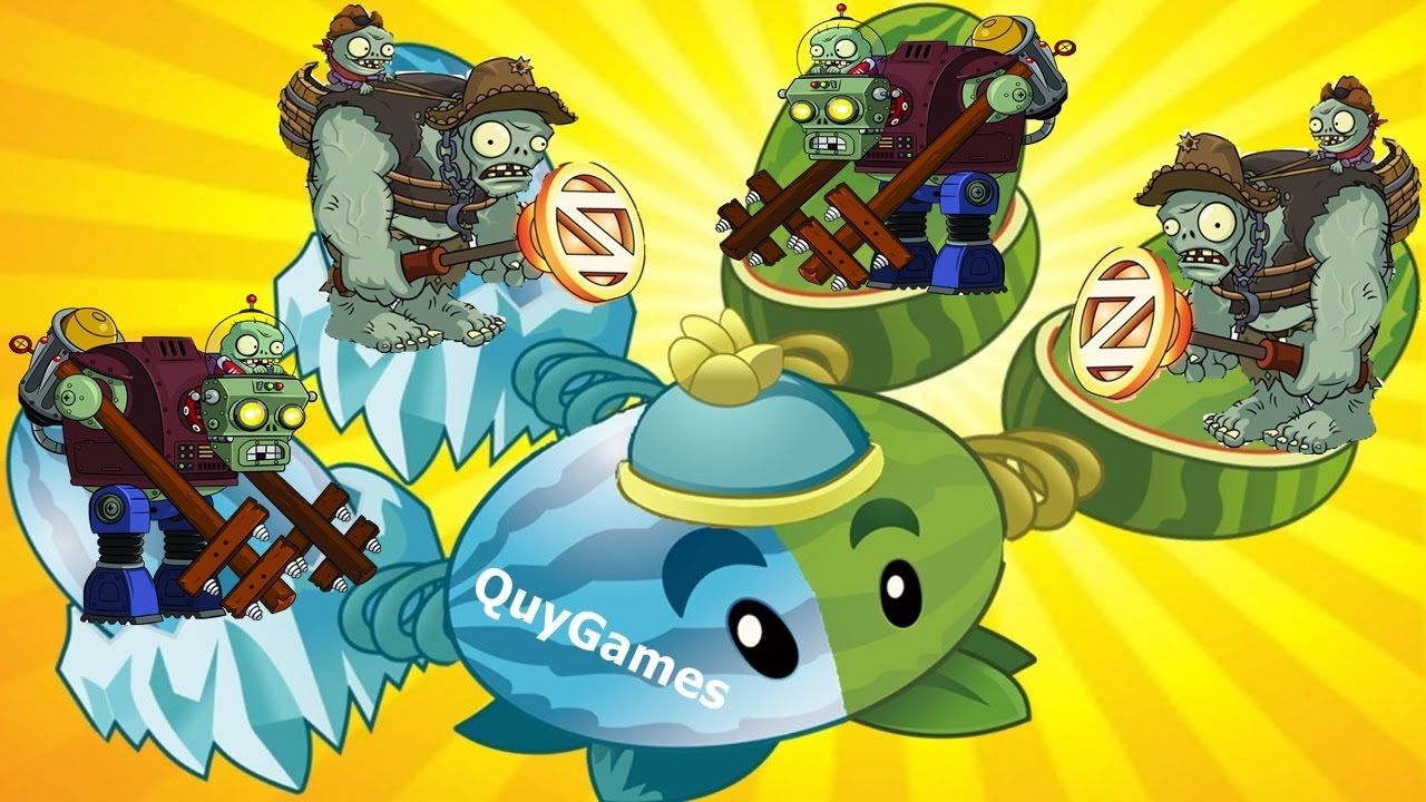 Winter Melon Vs Melon-pult Power Up Vs Gargantuar in Plants vs. Zombies ...