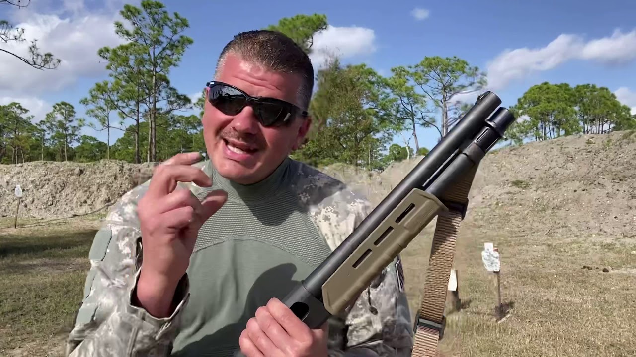 Remington tac-14 870 Aguila mini shells - YouTube