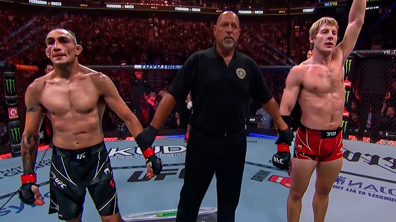 Last Fight for El Cucuy! Tony Ferguson vs Paddy Pimblett / TECHNICAL ...