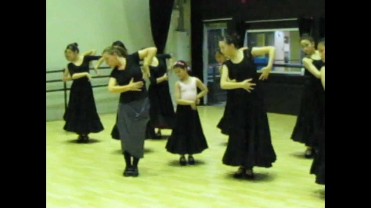 Spanish Dance & Contemporary Dance Workshop - YouTube