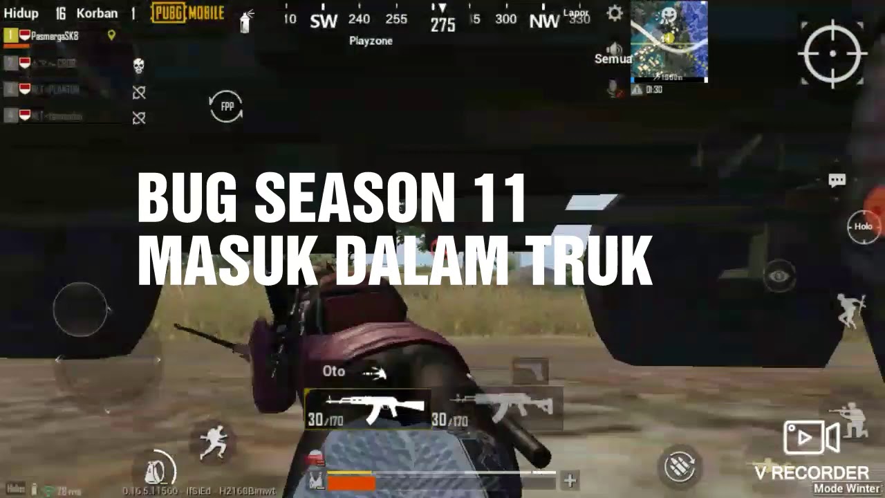 BUG SEASON 11 ROZOK MAP ERANGLE PUBG MOBILE INDONESIA 2020 - YouTube