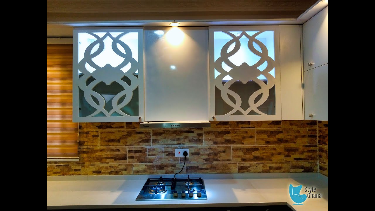 Versatile Design Kitchen Cabinet Done in Oyibi Ghana - YouTube