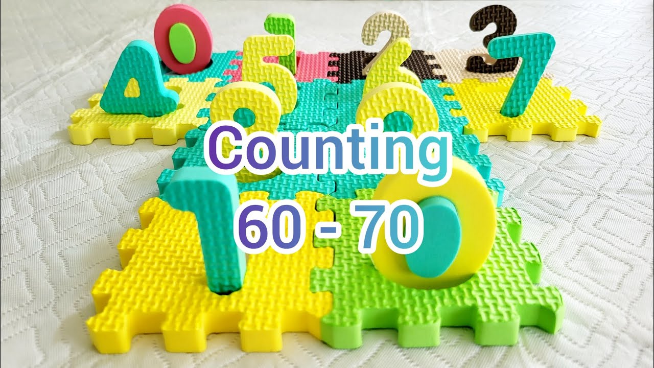 Learn to Count from 60 to 70 | Counting Numbers for Kids | Learning ...