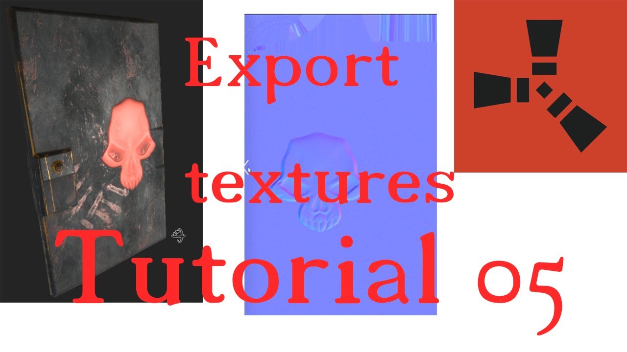 Tutorial 05 I Exporting textures by creating a preset for Rust I ...