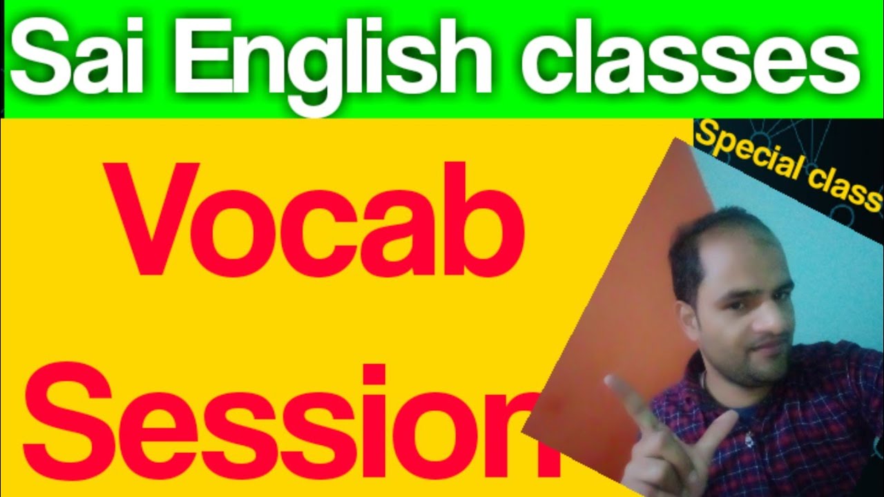 How To Learn Vocab Vocabulary Session YouTube How To Learn Vocab Vocabulary Session YouTube