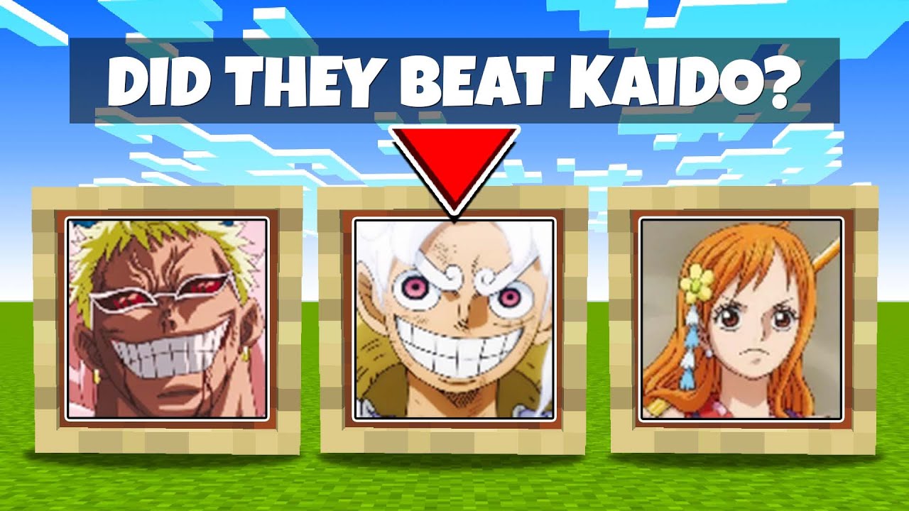 Guess your opponents One Piece Character to WIN, Then battle! - YouTube