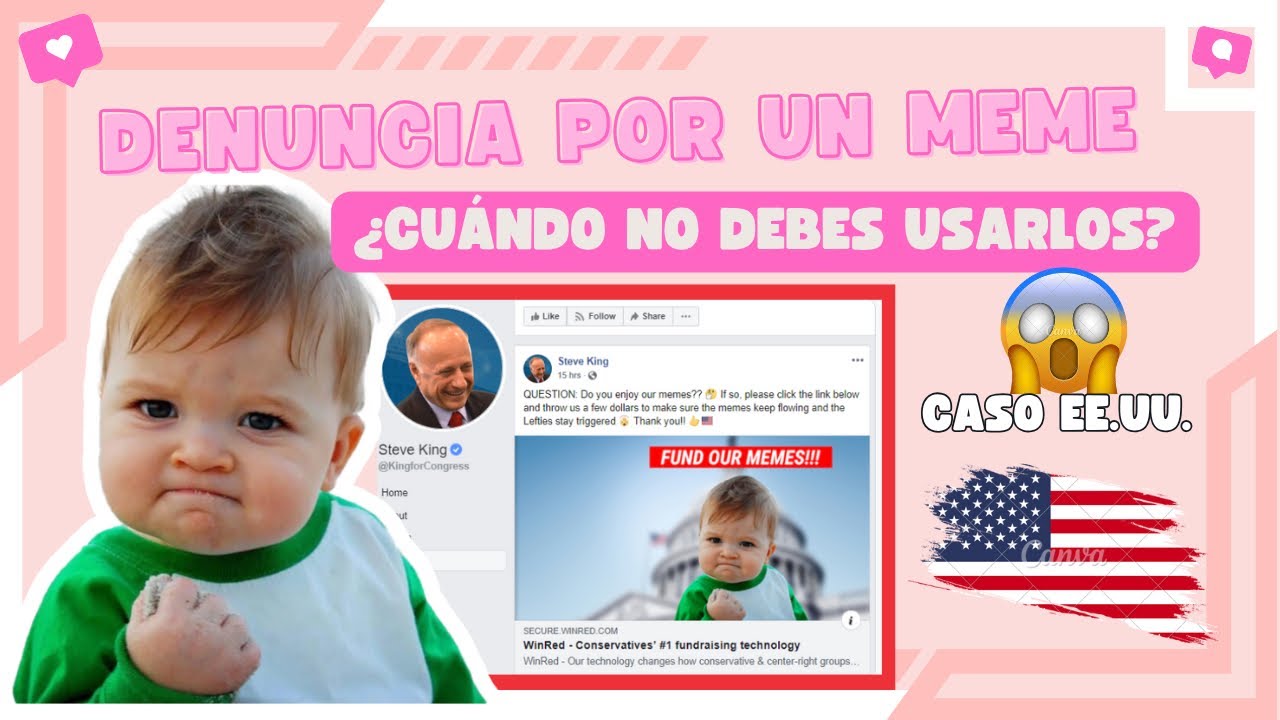 MEME NO AUTORIZADO para una campaña política ( caso en EE.UU) - YouTube