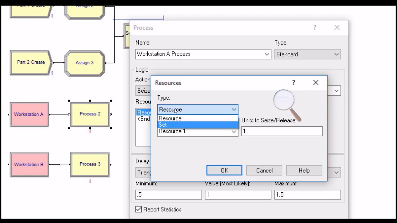 Simulation with Arena: a Practice Model - YouTube