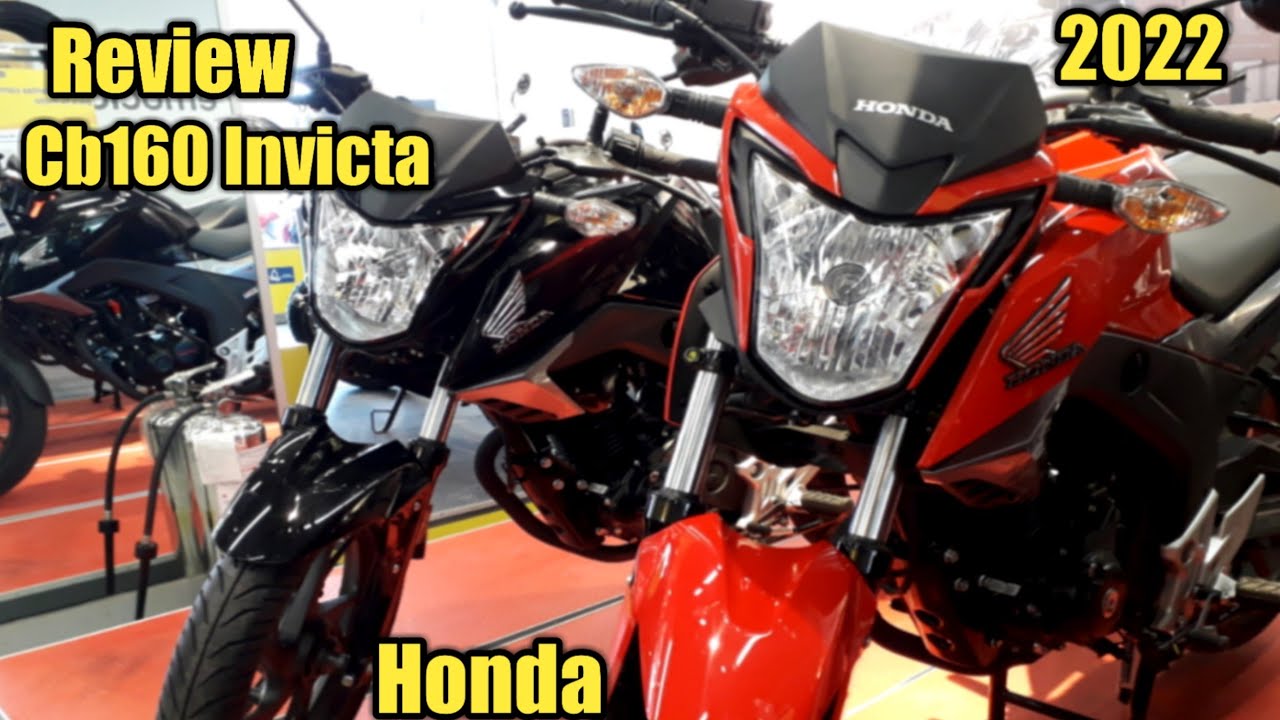 Honda Cb160 Invicta 2021 // Costo - Beneficio // Naked - YouTube