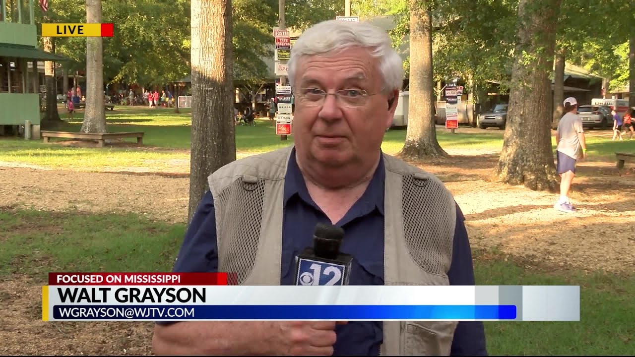 Walt Grayson opening day of Neshoba County Fair - YouTube