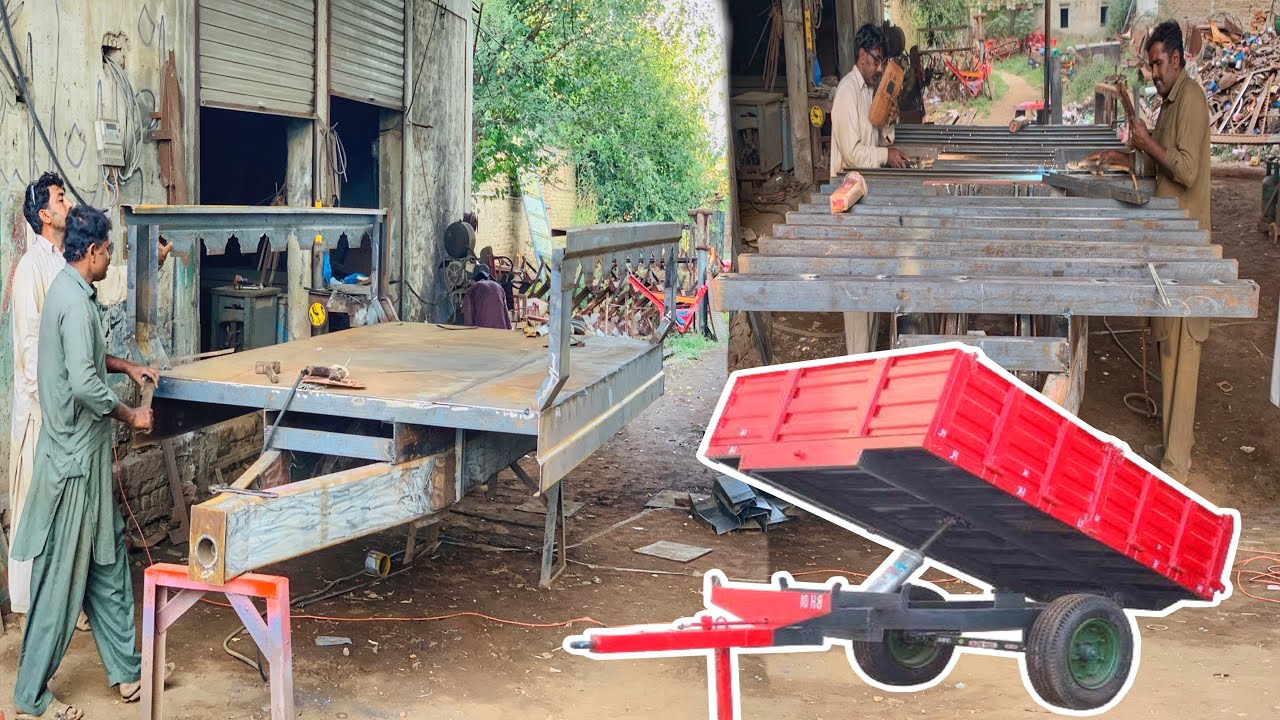 Incridible Process of Making HandMade Hydraulic Trolley ...