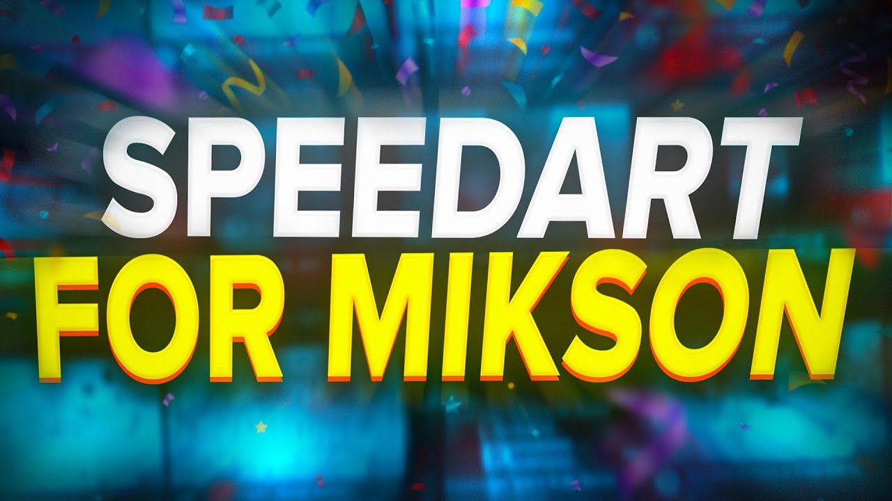 🎊 SPEEDART FOR MIKSON DESIGN! 🎊 - YouTube