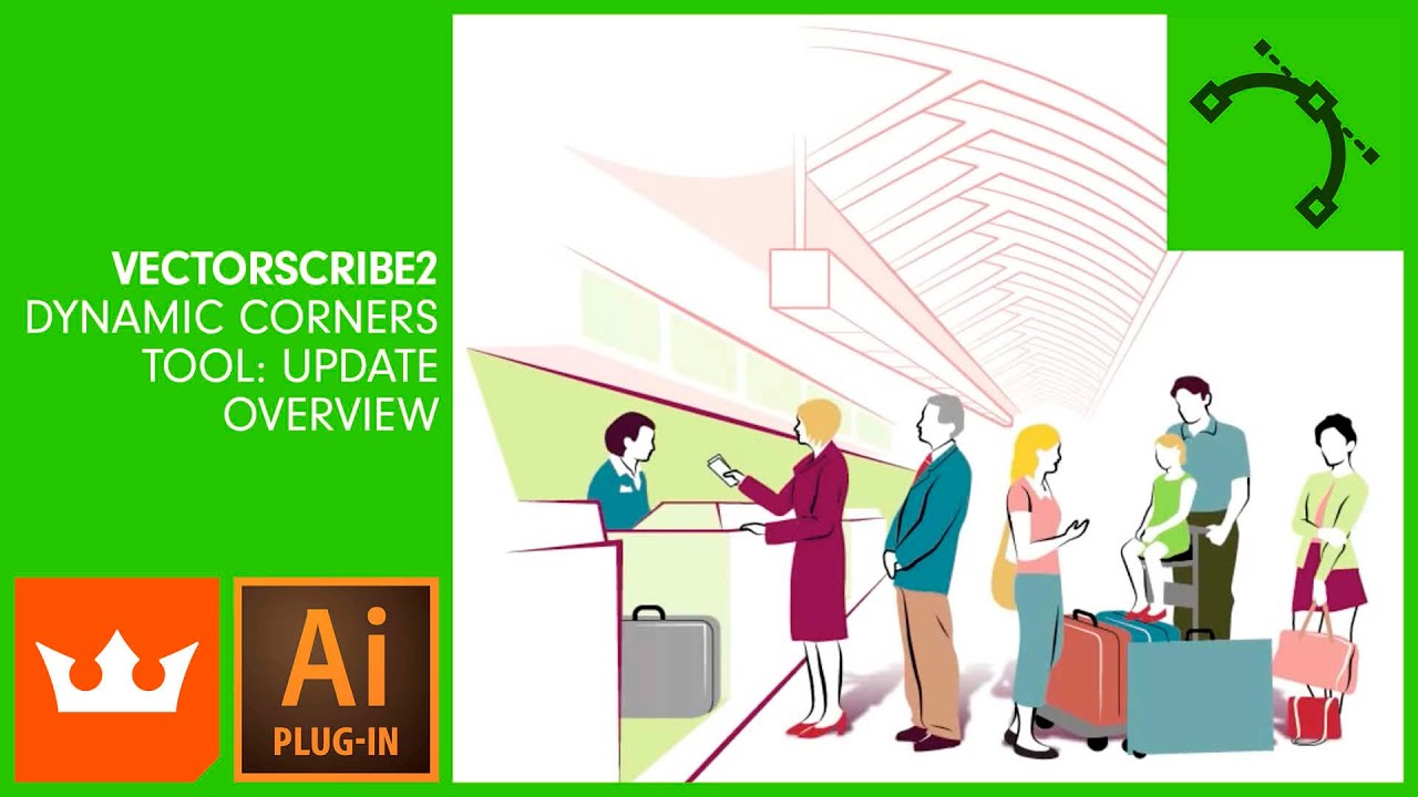VECTORSCRIBE2 | Dynamic Corners Tool: Update Overview - YouTube