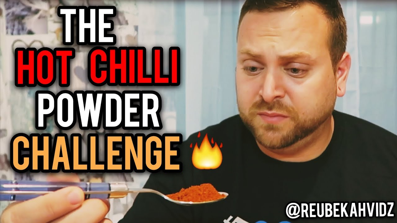 The HOT chilli powder challenge - YouTube