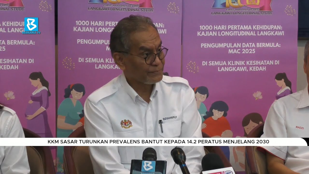 KKM sasar turunkan prevalens bantut kepada 14.2 peratus menjelang 2030 ...