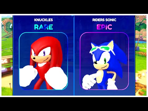 How to Unlock KNUCKLES and RIDERS SONIC in SONIC SPEED SIMULATOR ...
